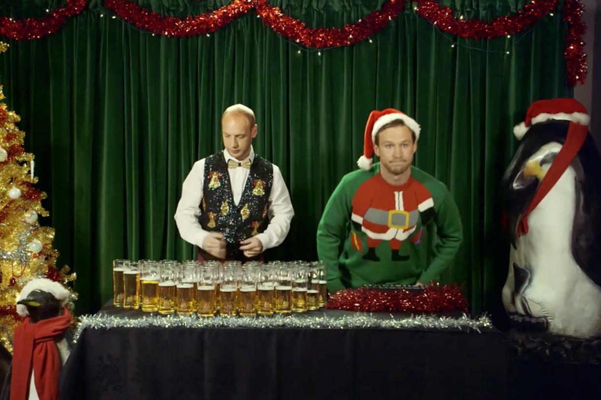 Carling "pint harp" by Creature London