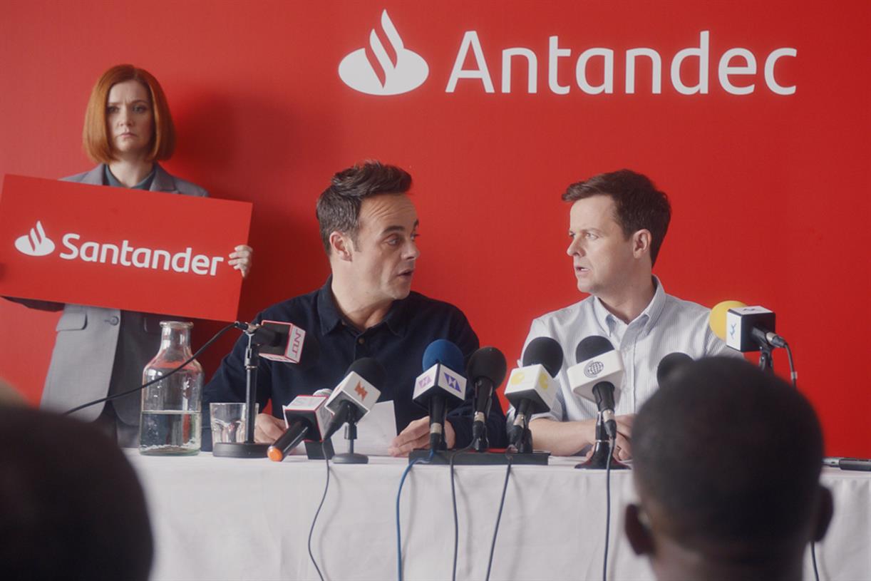 Santander "Press conference" and "Tiny pens" by Engine