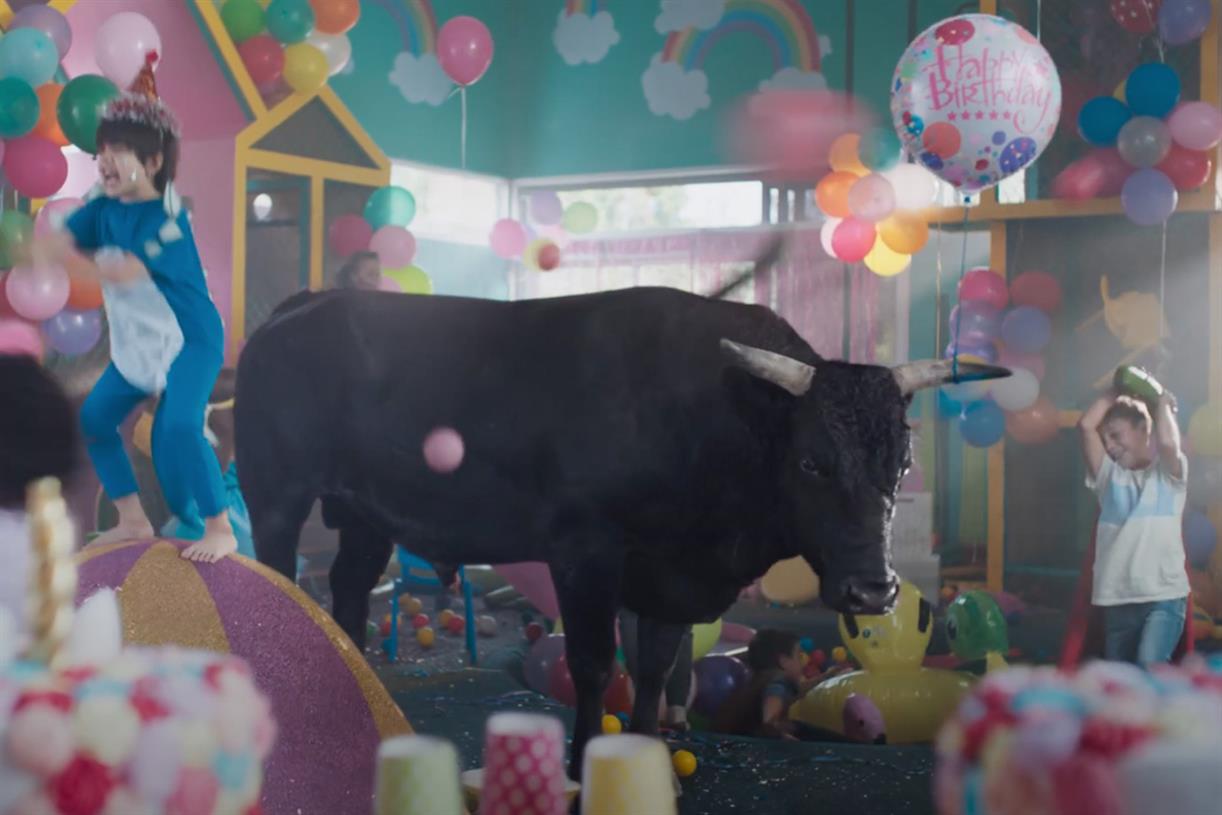 Moneysupermarket.com "Money calm bull" by Engine