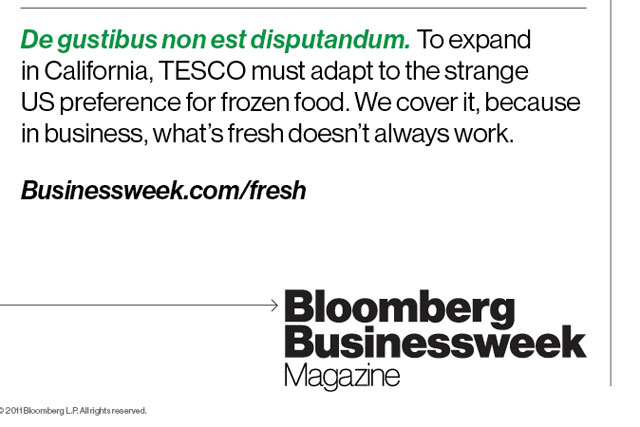 Bloomberg Businessweek 'brand campaign', created in-house | Campaign US