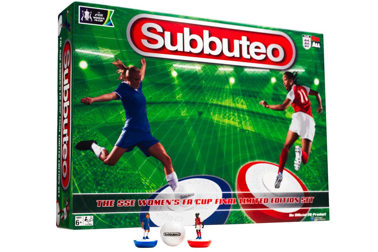 The Football Association "Subbuteo: Women's FA Cup final limited ...