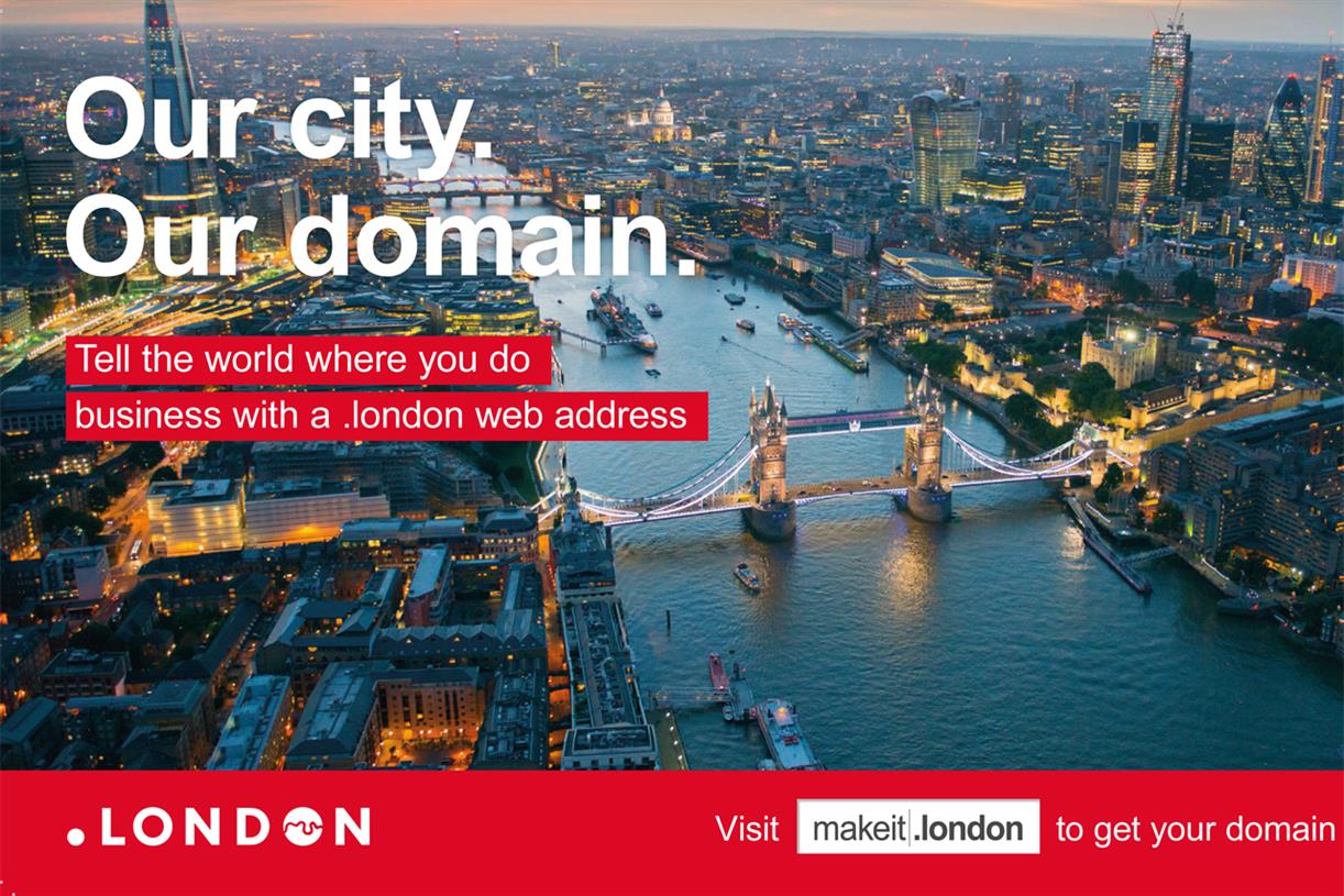 Dot London "Our city. Our domain" by Albion London
