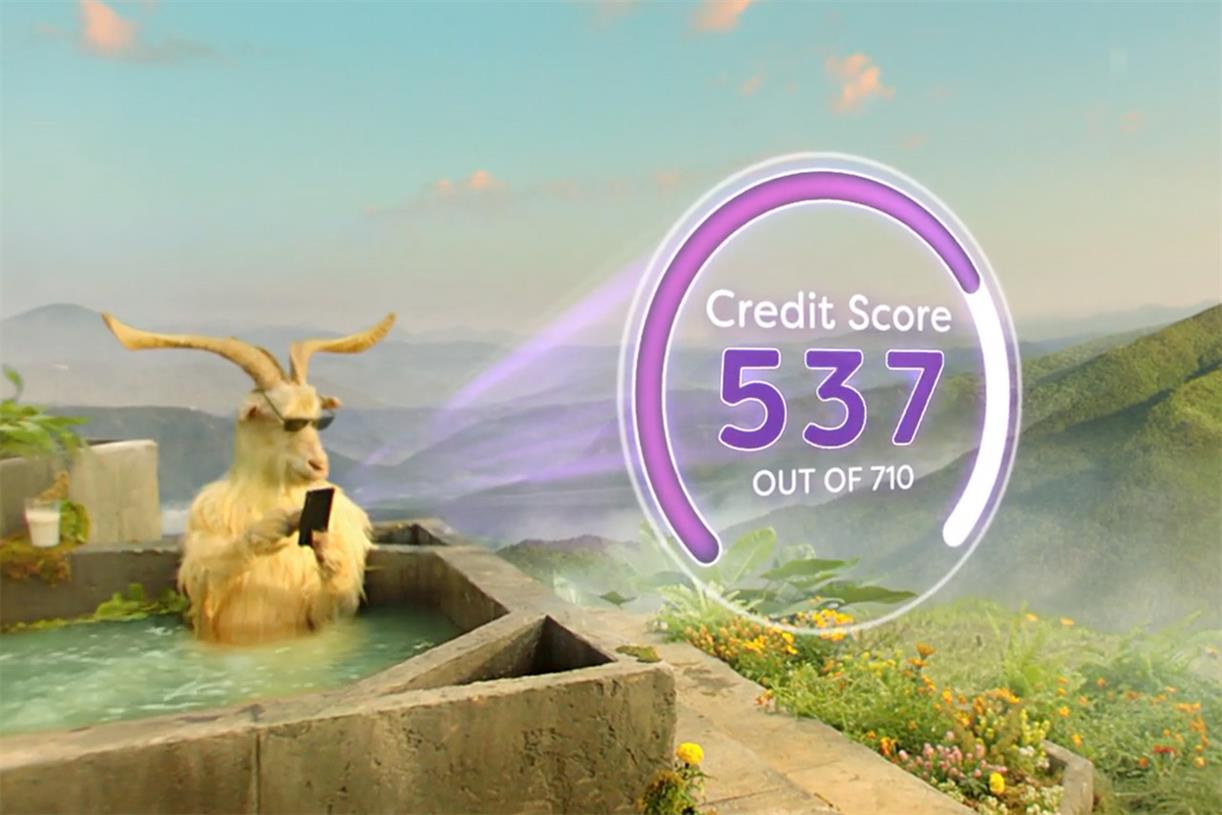 Moneysupermarket "Get credit monitor" by Engine