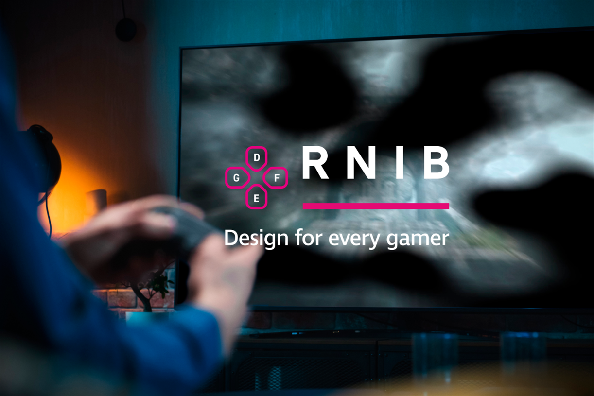 RNIB "Design for every gamer" by The & Partnership