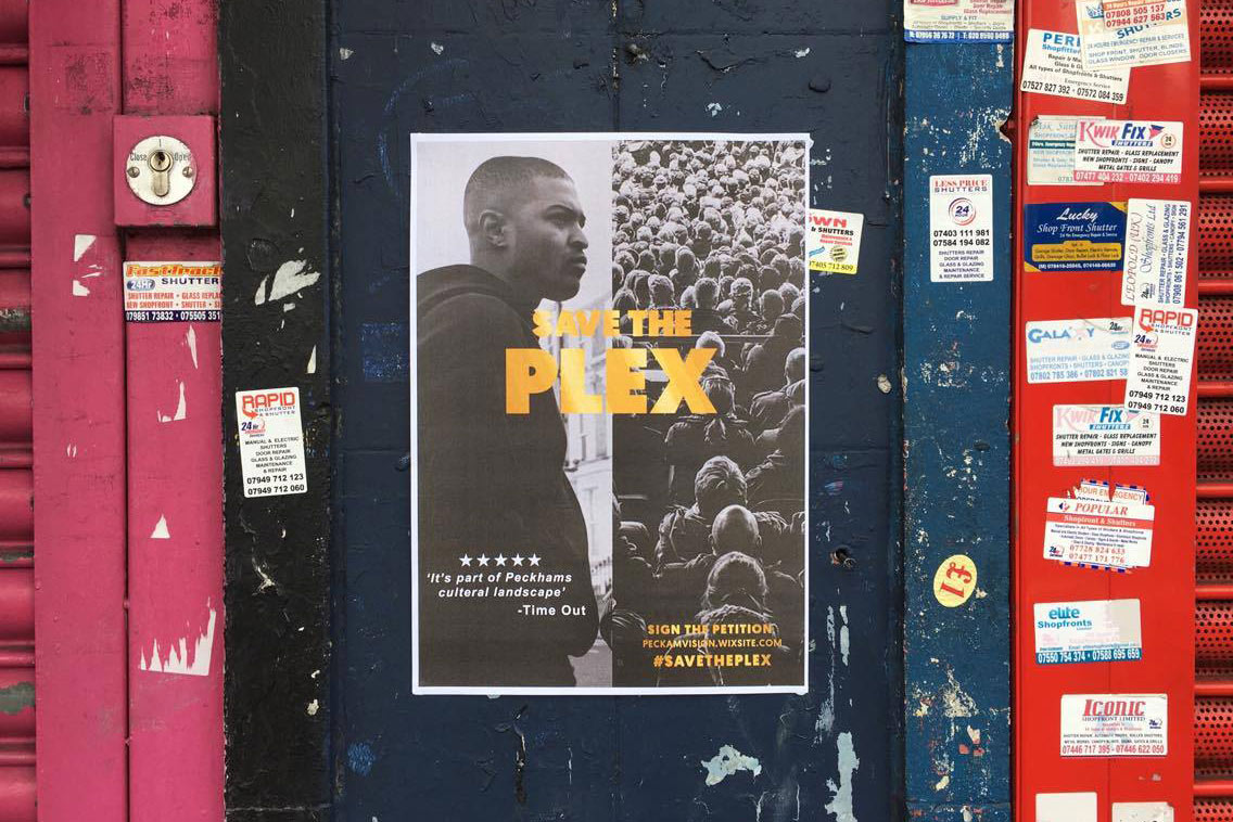 PeckhamPlex "Save the Plex" by Abbott Mead Vickers BBDO