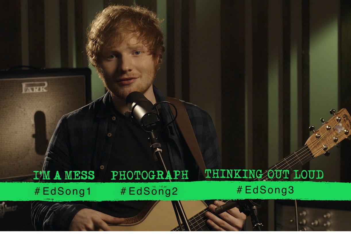 Ed Sheeran "album release" by Atlantic Records UK and the7stars