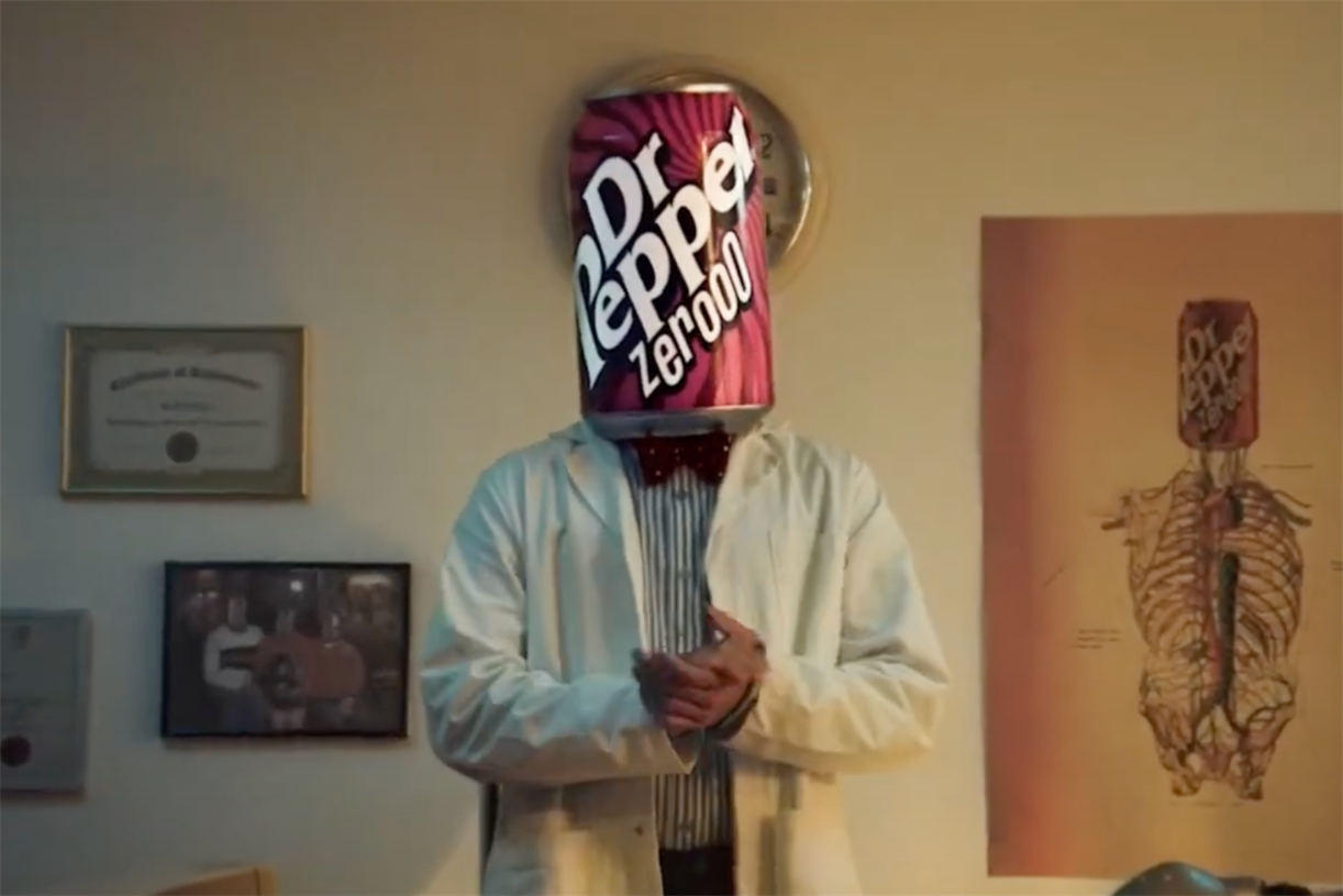 Dr Pepper "Try more weird with Dr Pepper" by Pablo