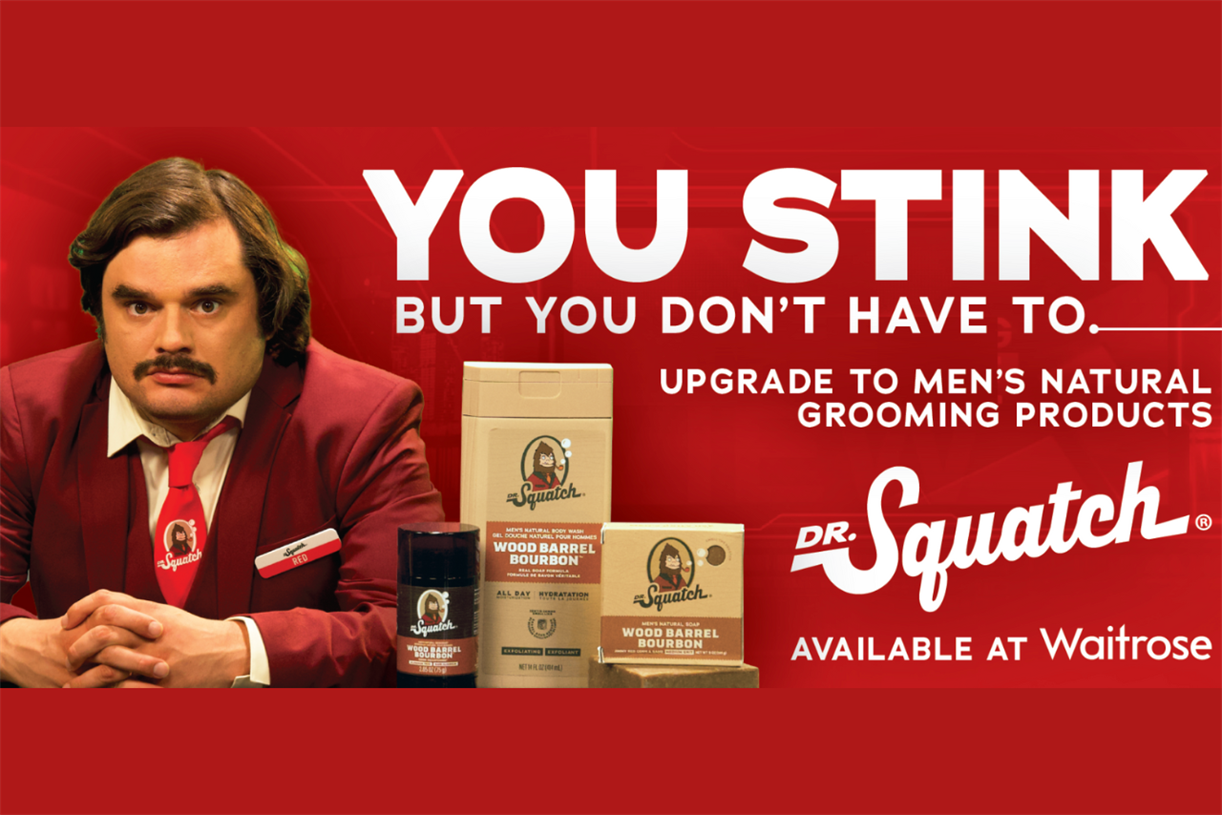 Dr Squatch "Britain stinks" by Small World