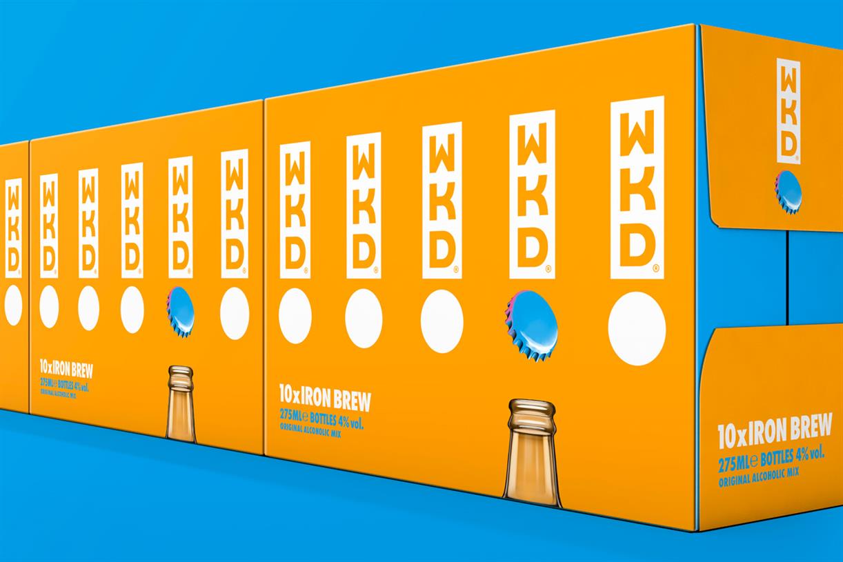 WKD "20th anniversary branding" by Jones Knowles Ritchie