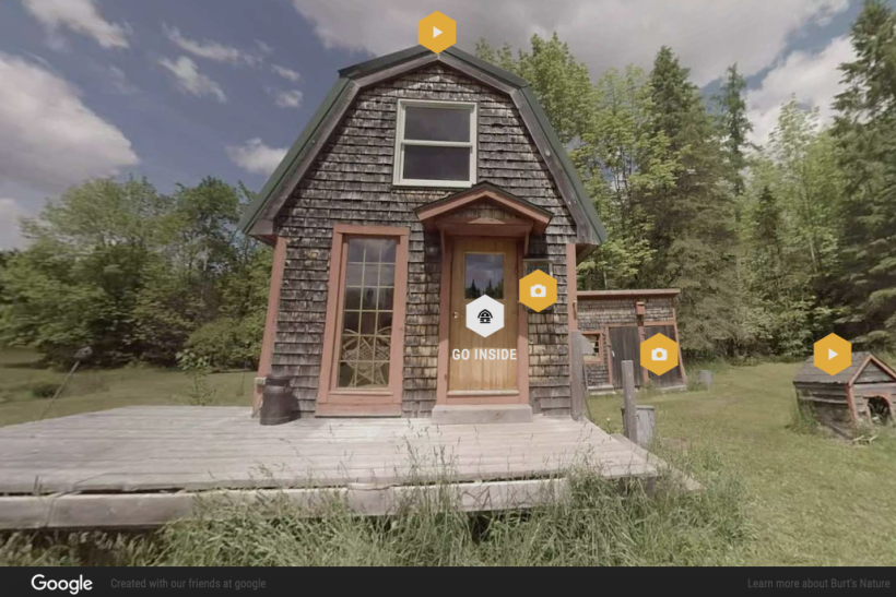 Burt's Bees's VR experience welcomes fans into founder's cabin
