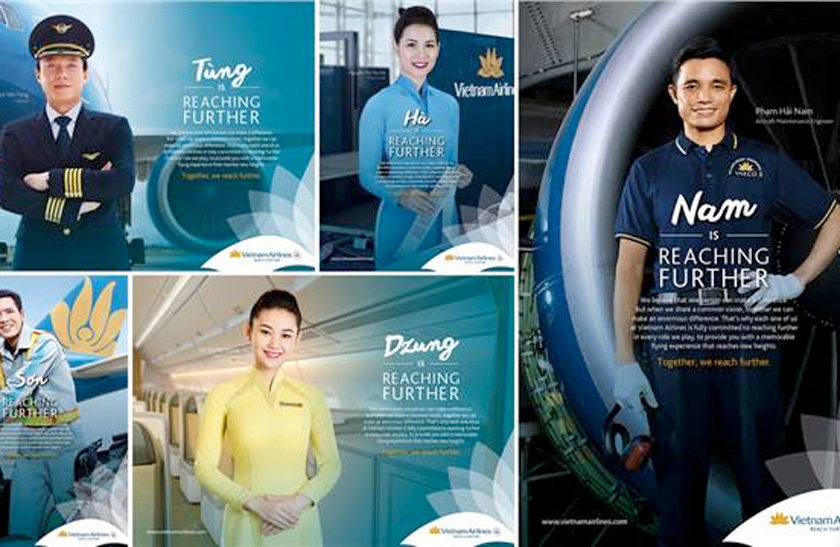 International campaign makes Vietnam Airlines look... really nice ...