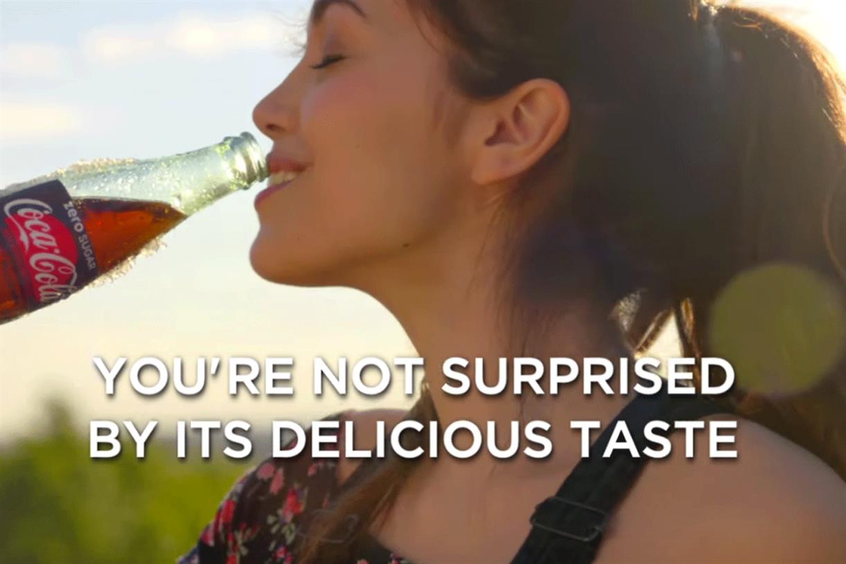 Coca-Cola "Zero Sugar" by SRA Rushmore | Campaign US
