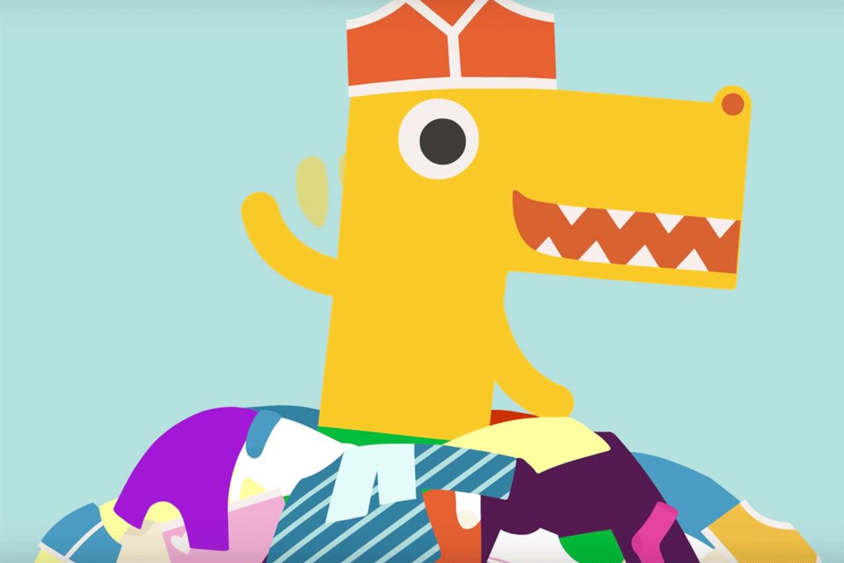 NSPCC "Pantosaurus" by Aardman and OMD UK