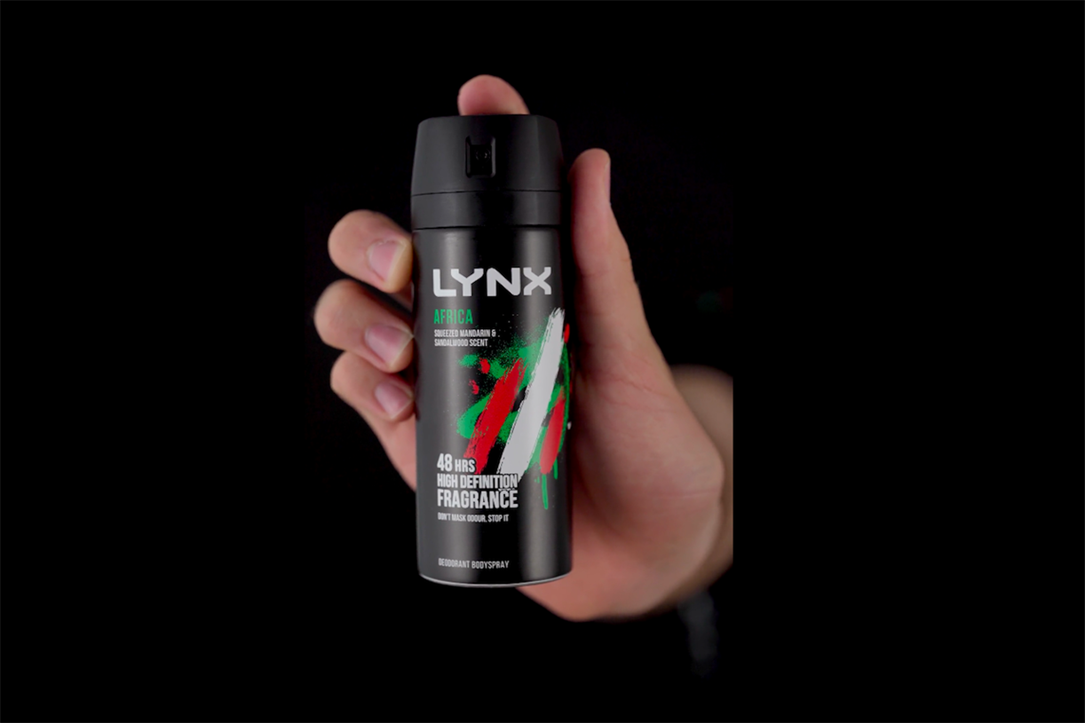 Lynx "Lynx Africa away kit edition" by Lola MullenLowe | Campaign US