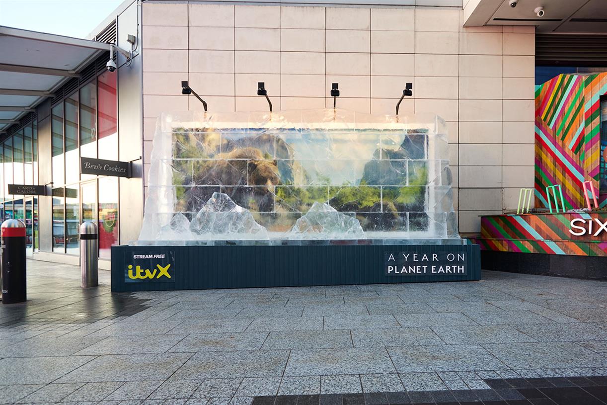 ITV "Winter to spring billboard" by ITV Creative | Campaign US