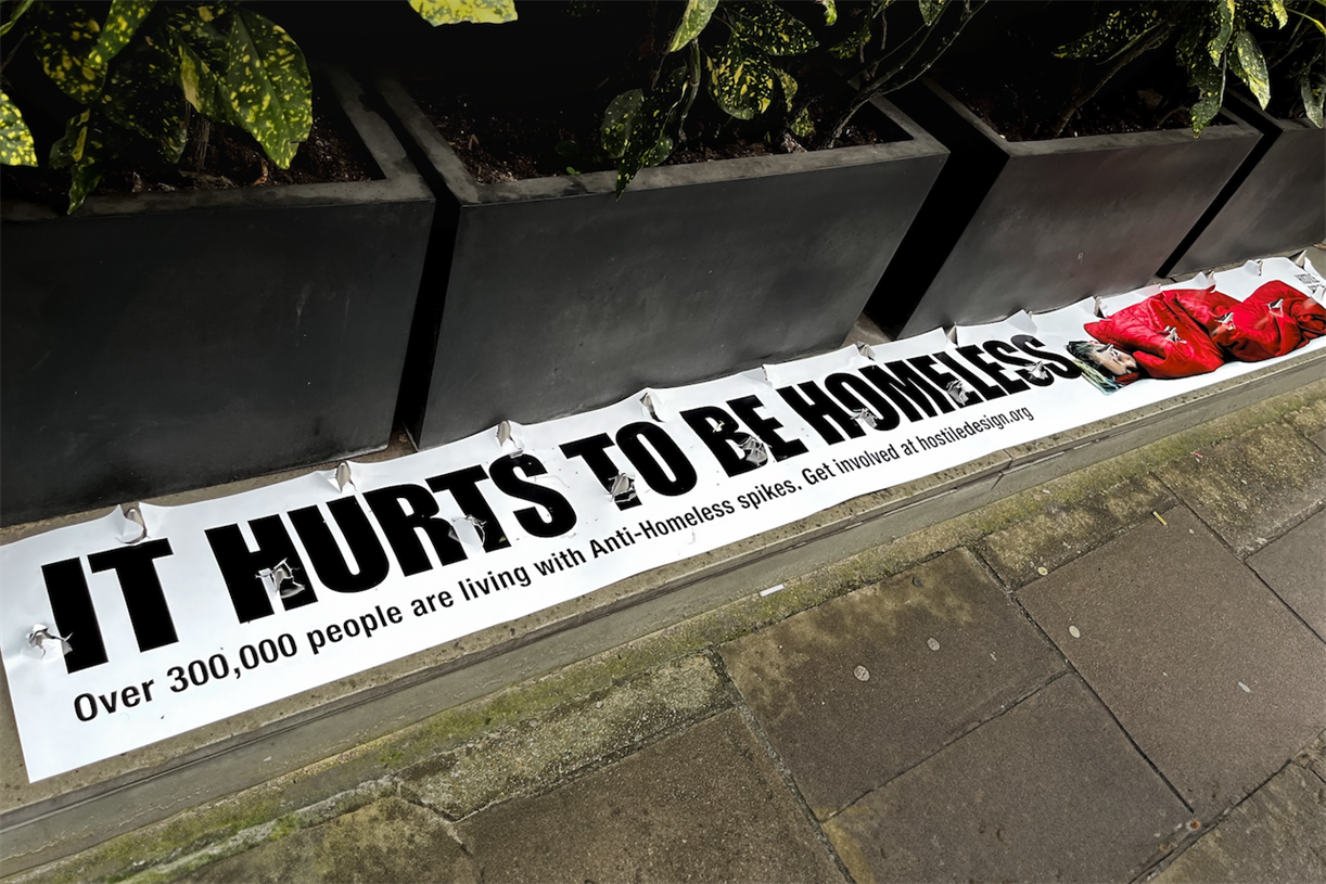 Stuart Semple Studios "Stop homelessness spiking" by TBWA\MCR | Campaign US