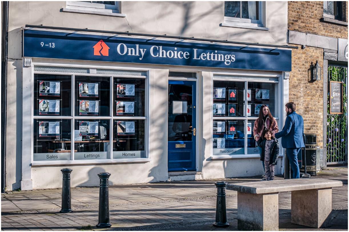 Shelter "Only Choice Lettings" by Pablo