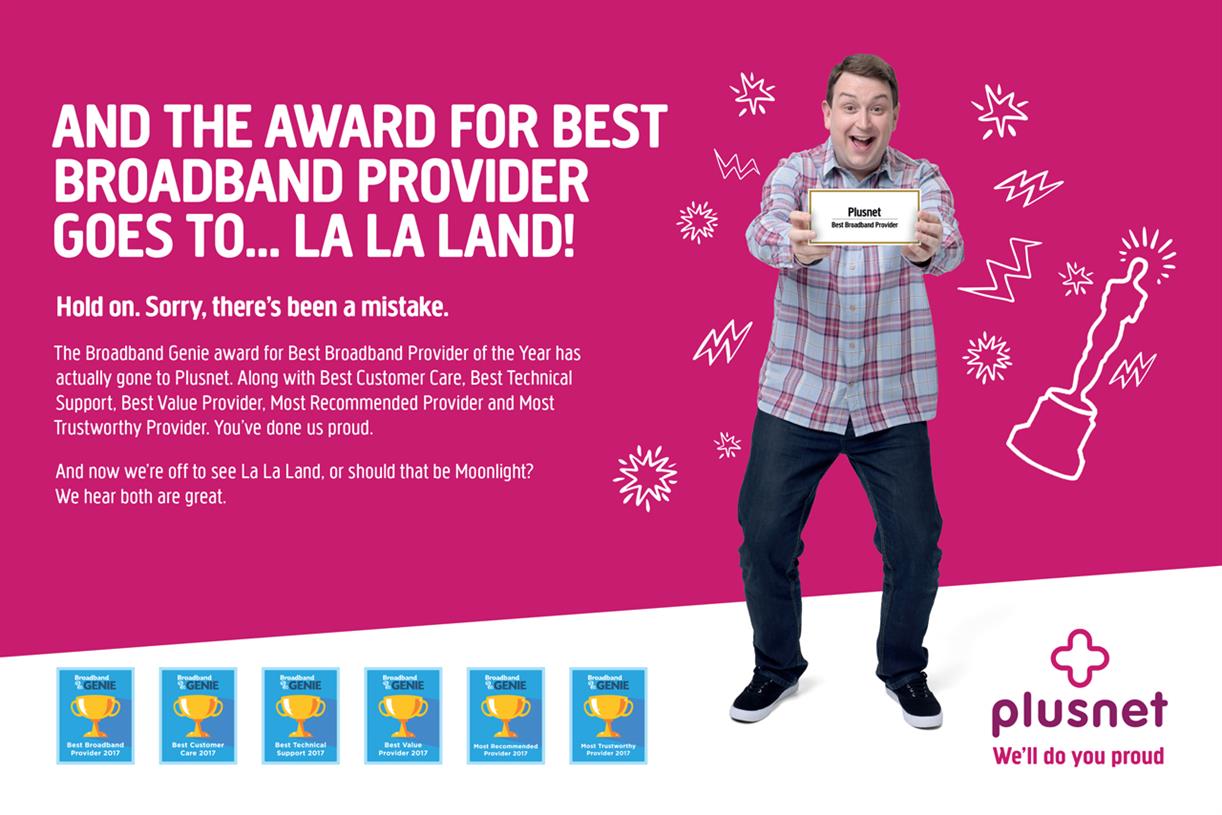 Plusnet "Awards" by Karmarama | Campaign US