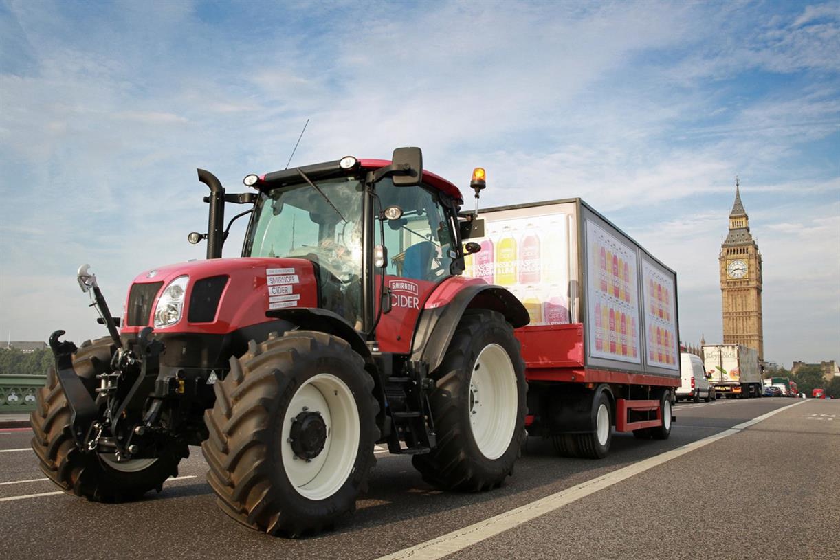 Smirnoff Cider "Tractor" by Taylor Herring