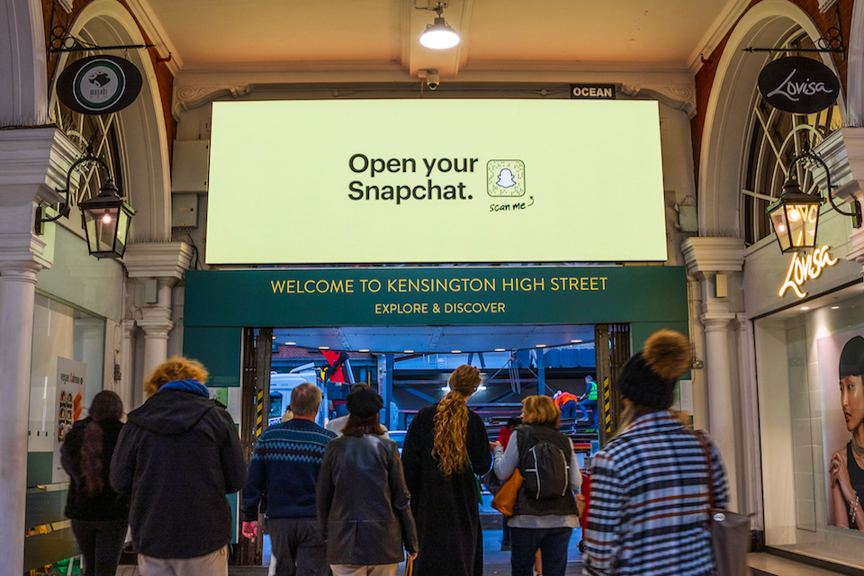Snapchat "Open your Snapchat" (in-house)