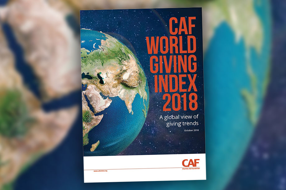 UK up to sixth place in latest CAF World Giving Index | Third Sector