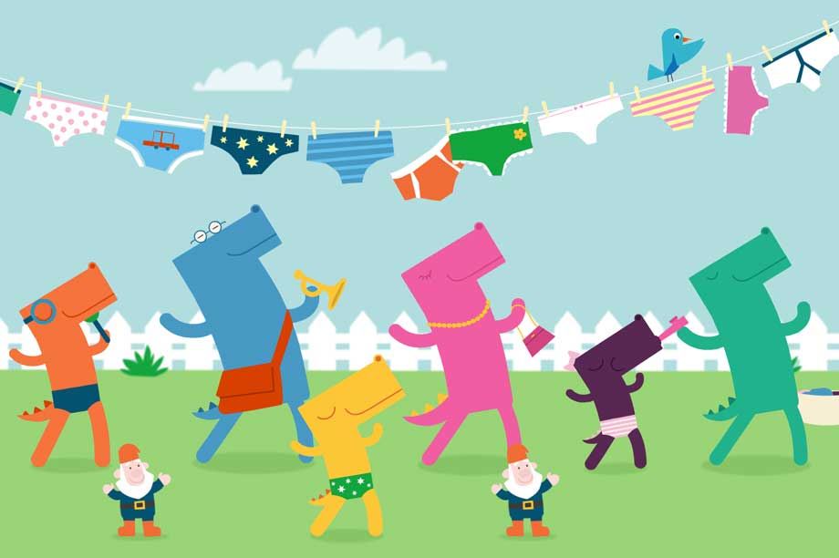 Watch: NSPCC's new dancing dinosaur Pantosaurus proves a hit | Third Sector