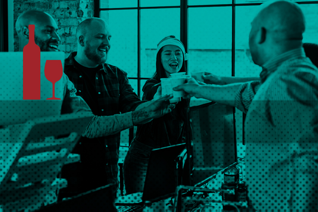 Should employers ban alcohol from work events?