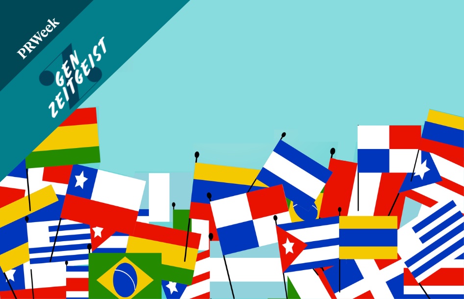 hispanic flags background