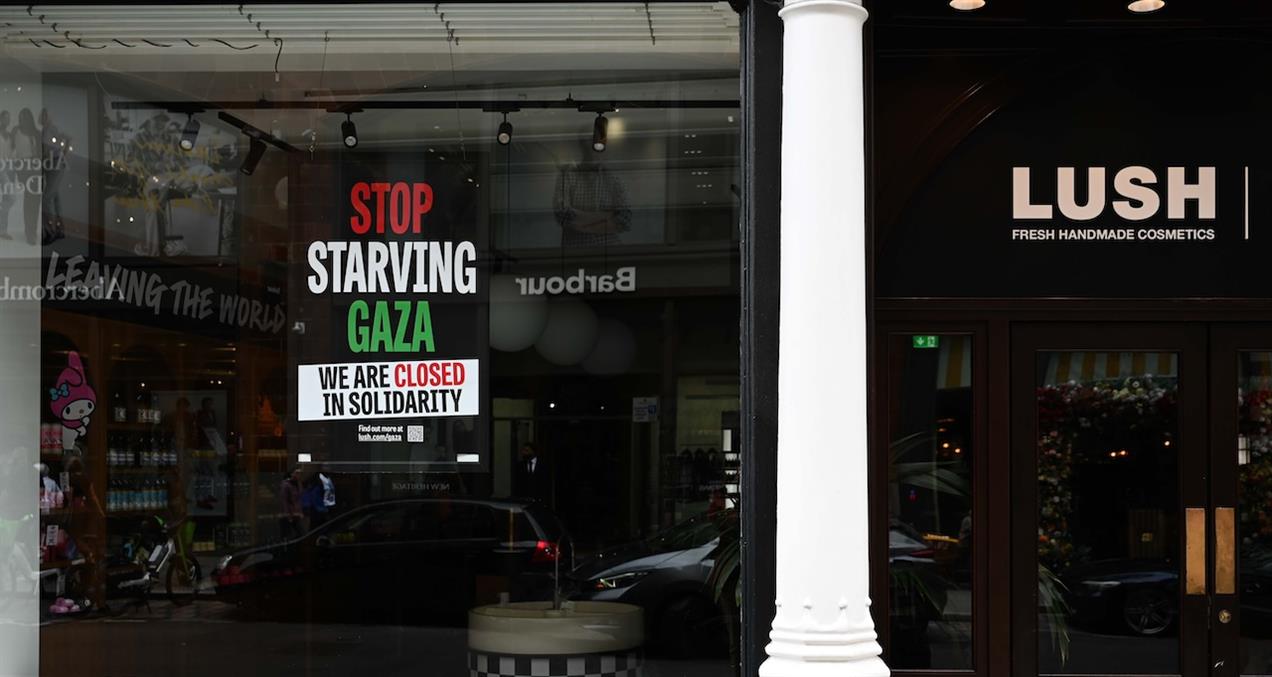 Lush shutters stores, issues international pleas to ‘stop starving Gaza ...