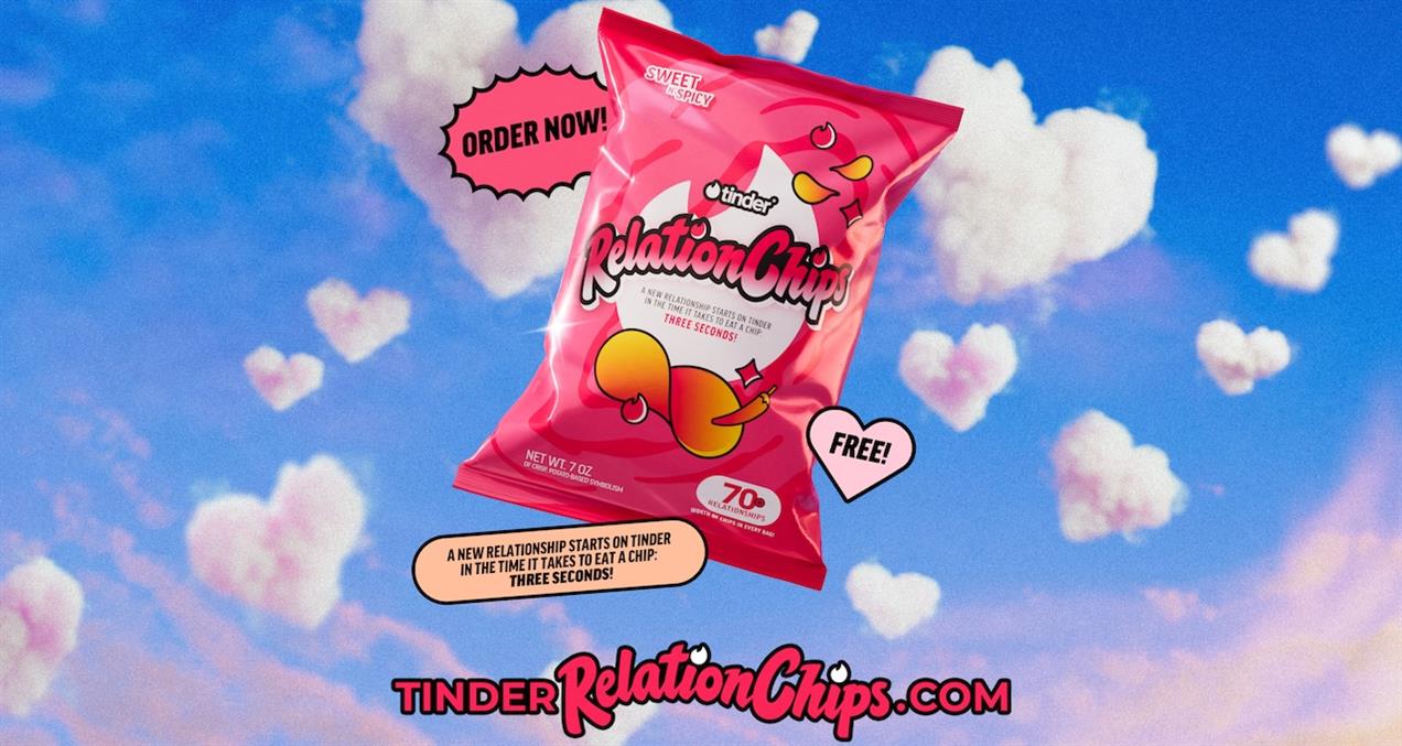 Tinder offers up ‘RelationChips’ to spark real relationships | Campaign US