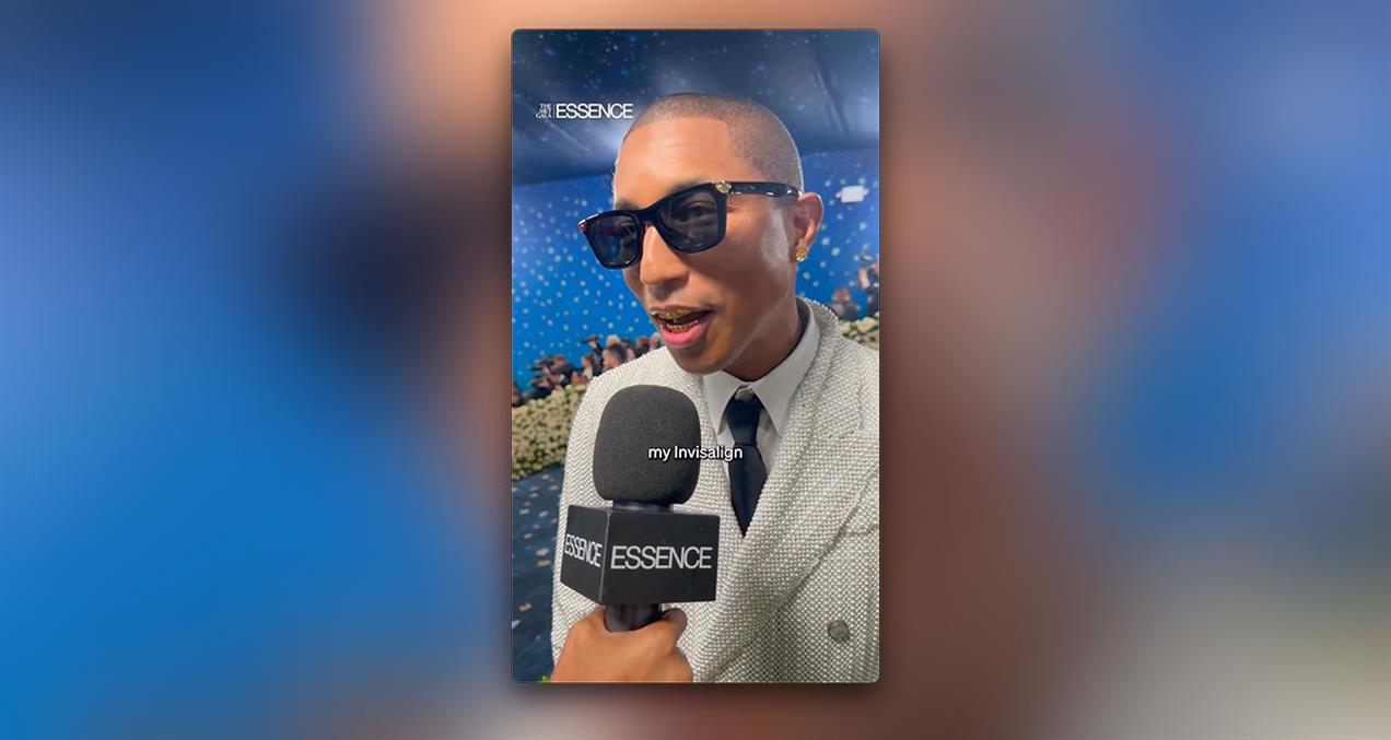 Pharrell Williams revealed his Met Gala gold grill was Invisalign. Here ...