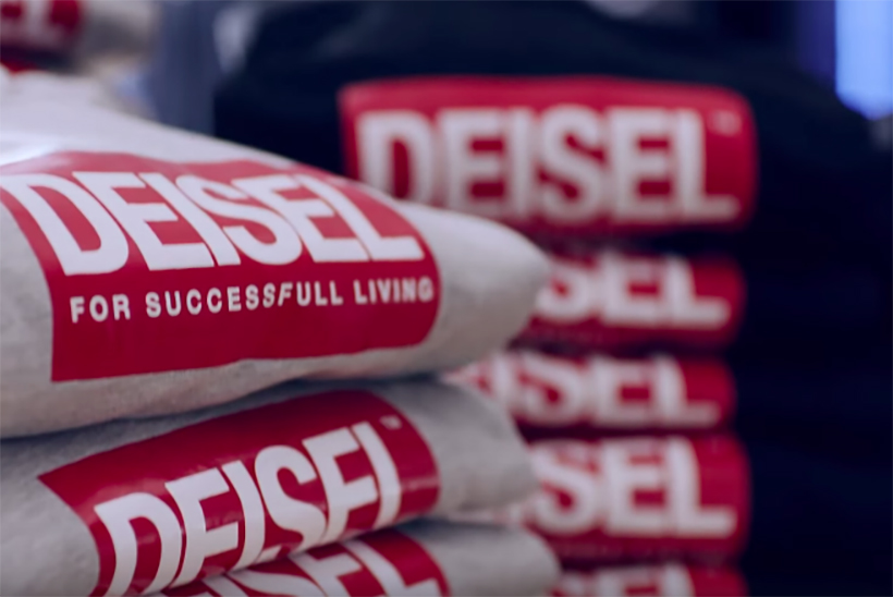 Diesel secretly launches new logo for 'fake' store ahead of New York ...