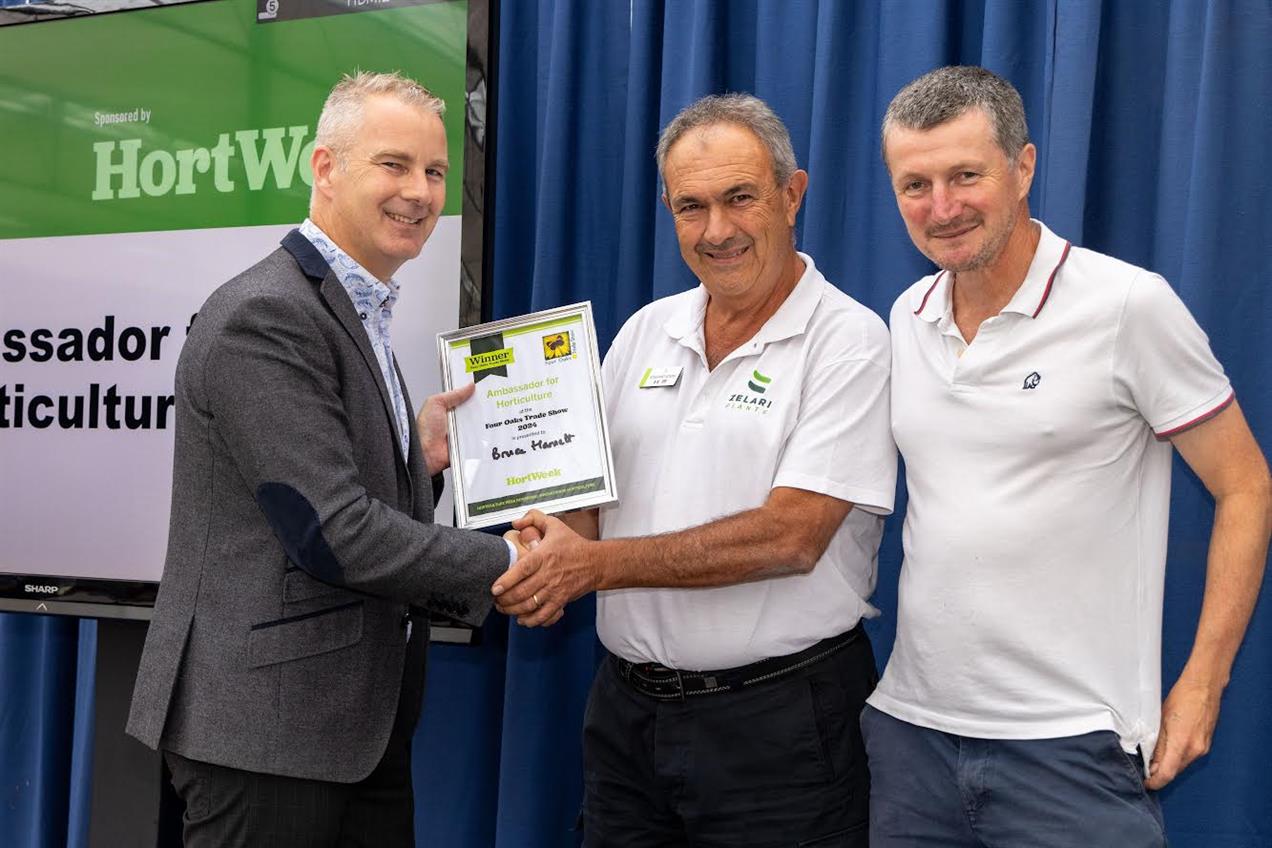 Four Oaks/HortWeek ambassador award winner 2024: Bruce Harnett of ...