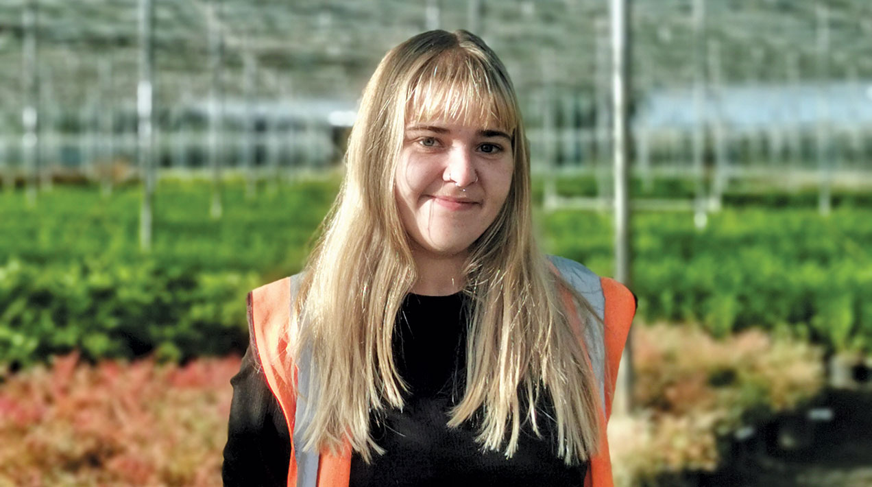 Careers in Horticulture case study - crop technician trainee - Laura Dakin | HortWeek
