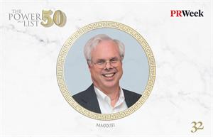 PRWeek Power List 2023 - 32. Peter Finn, Finn Partners | PR Week