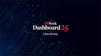 Dashboard from PRWeek | Products & Tools for the PR industry
