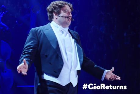 Gio Compario returns for GoCompare.com ad