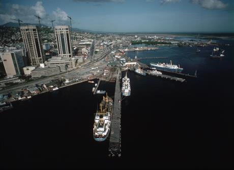 Two in for Caribbean port P3