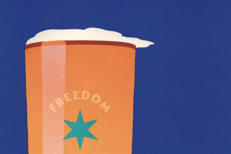 Freedom Brewery "A taste of freedom" by CHI & Partners