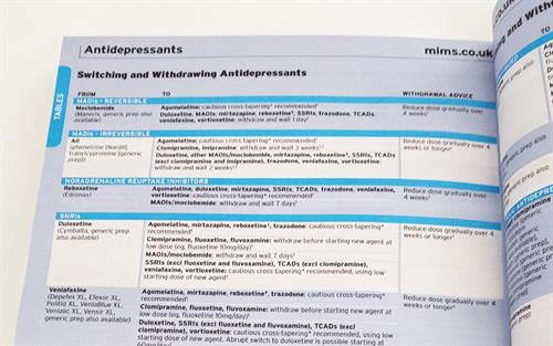 Find alternatives to out-of-stock products with MIMS tables | MIMS online