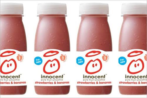 Innocent introduces smaller smoothie bottles