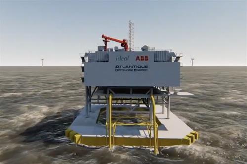 Ideol and Atlantique Offshore Energy unveil floating substation ...