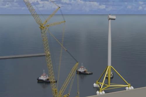 Stiesdal's TetraSpar set for demonstration | Windpower Monthly