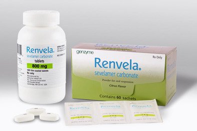 Renvela: new phosphate binder formulation | MIMS online