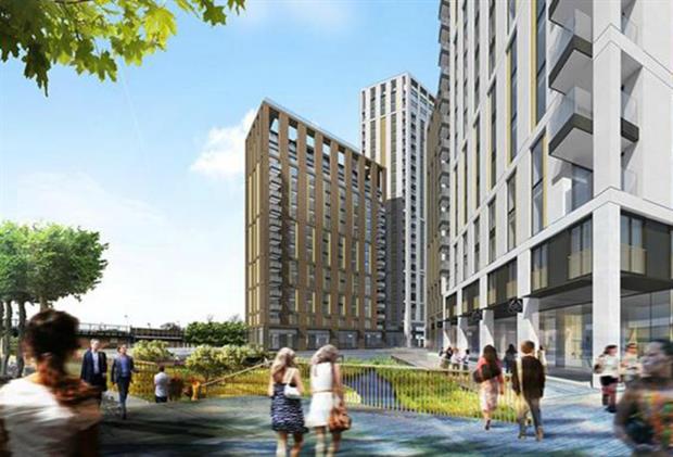 New public space to form part of London regeneration scheme ...