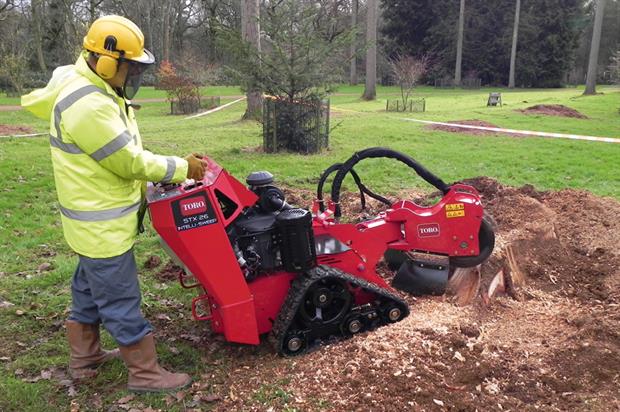 Toro STX-26 stump grinder | Horticulture Week