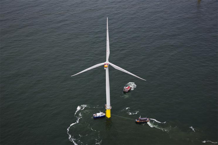 Stunning photos show how huge wind turbines made by the UK's new ...