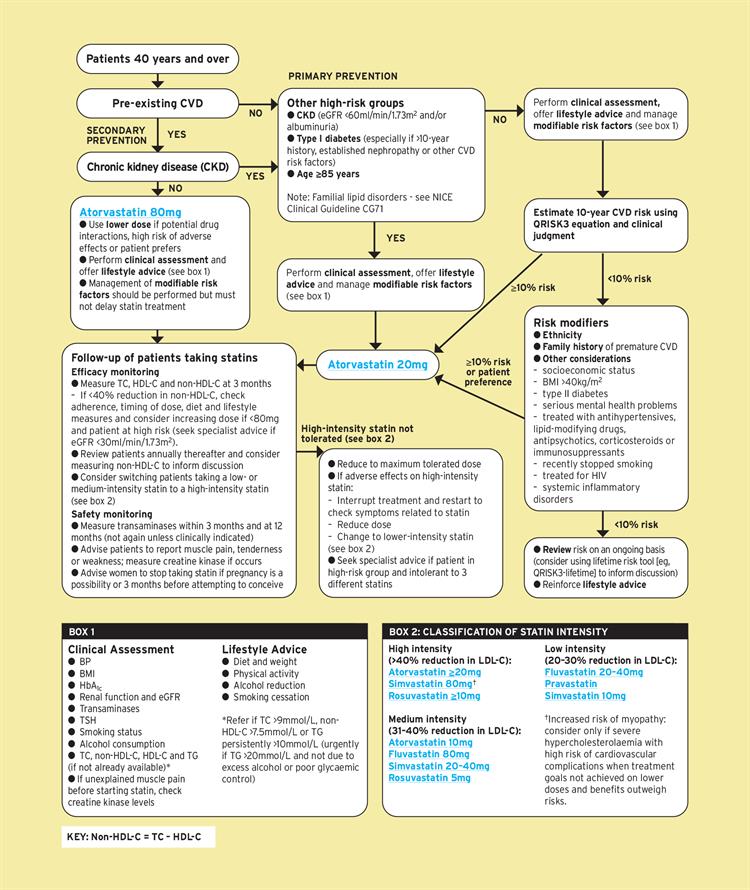 Cardiovascular Disease: Risk Assessment and Reduction, including Lipid ...