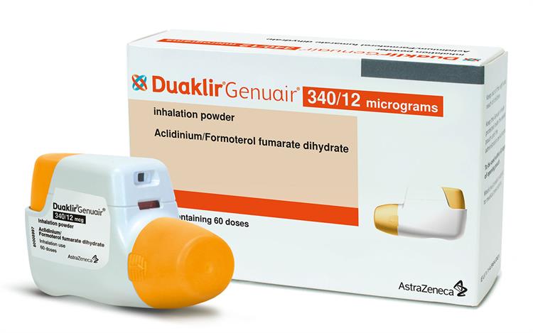 Duaklir Genuair inhaler now orange and white | MIMS online