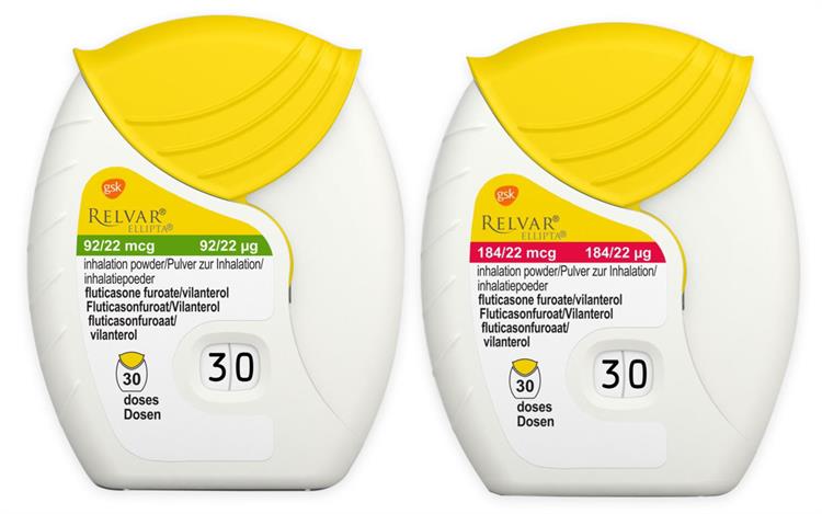 Colour change for Relvar Ellipta inhaler | MIMS online